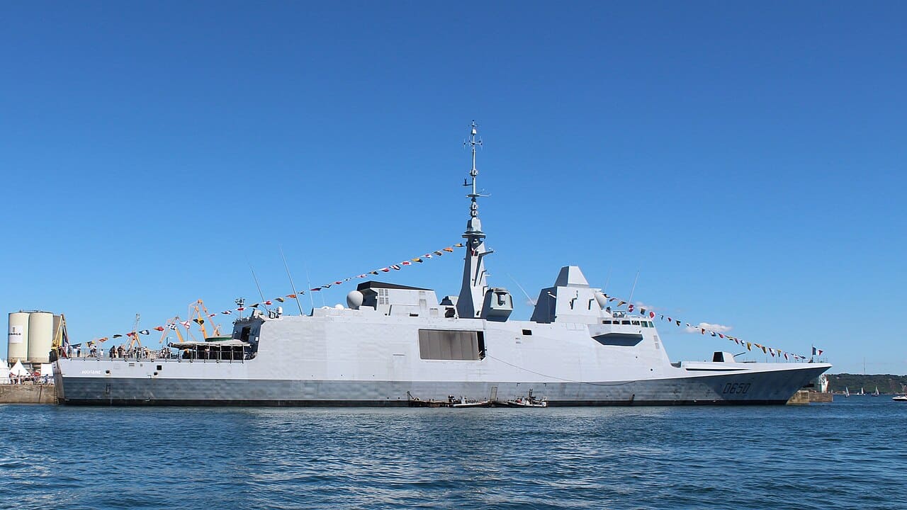 La frégate Aquitaine a été récompensée par l’US Navy pour son ...